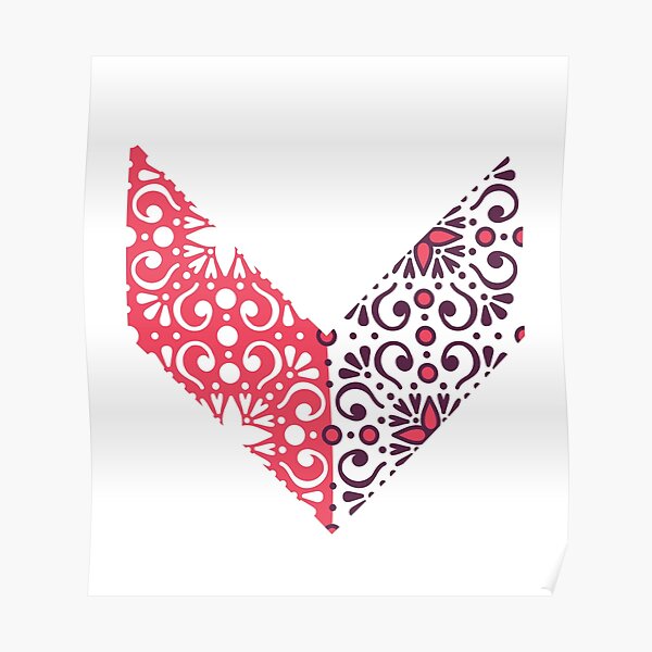 Póster «Mitad de dos lados de dualidad» de Arkananta | Redbubble