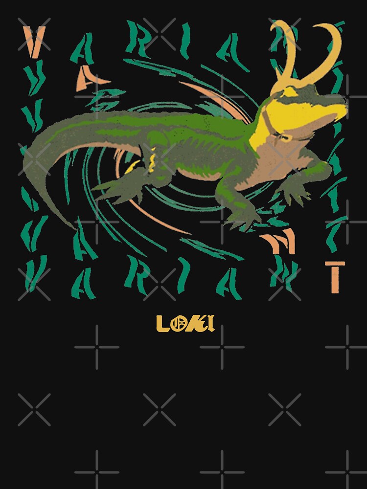 "VARIANT LOKI ALLIGATOR" T-shirt for Sale by aheaddreams | Redbubble ...