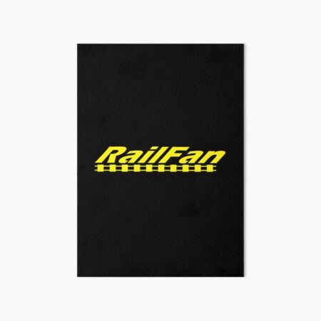 "RailFan Logo" Art Board Print by WilsonCreekArts | Redbubble