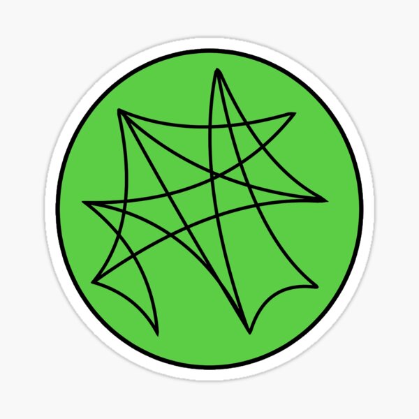 "Money Sigil" Sticker for Sale by Max-Cursed | Redbubble