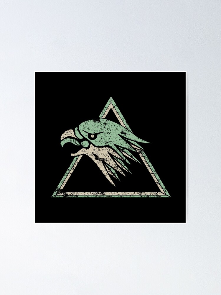 Póster « Halcón Vigía en el logo de la serie animada de los 80, Los ...