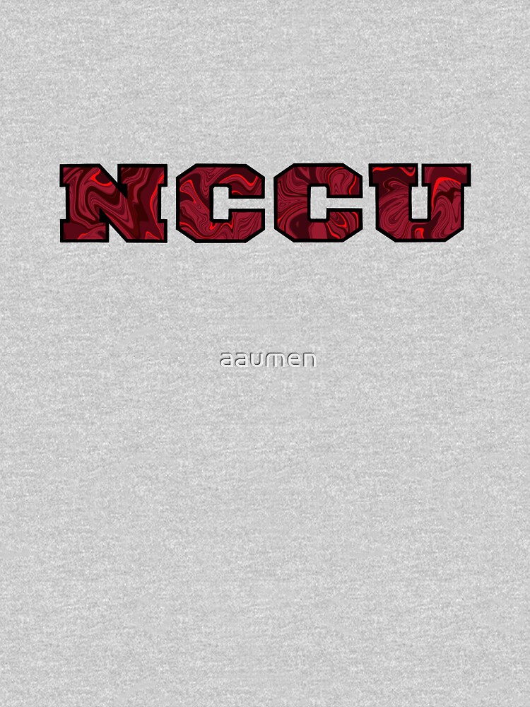 "NCCU Swirls" T-shirt for Sale by aaumen | Redbubble | north carolina ...