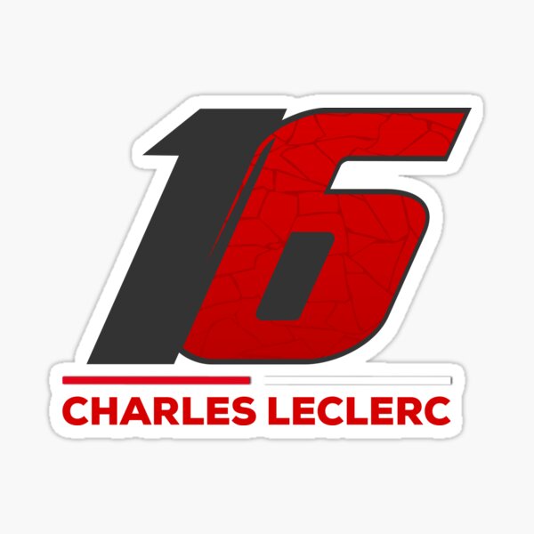 "Charles Leclerc 16 2022" Sticker for Sale by Keyur44 | Redbubble