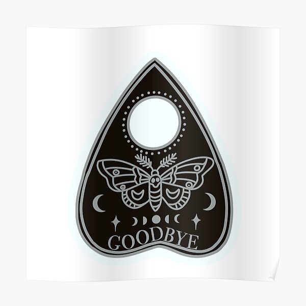 "Death Moth Planchette" Poster for Sale by DWco | Redbubble