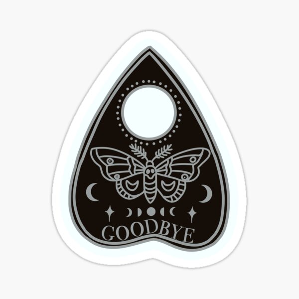 "Death Moth Planchette" Sticker for Sale by DWco | Redbubble