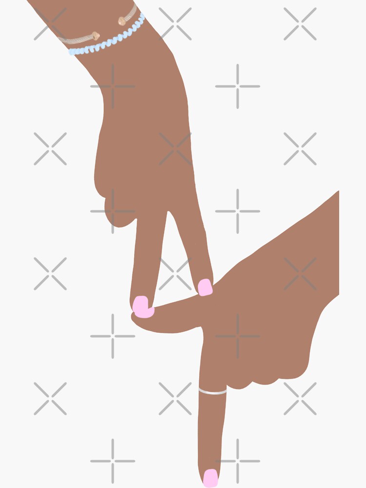 "Delta Gamma Hand Sign" Sticker for Sale by closofly | Redbubble