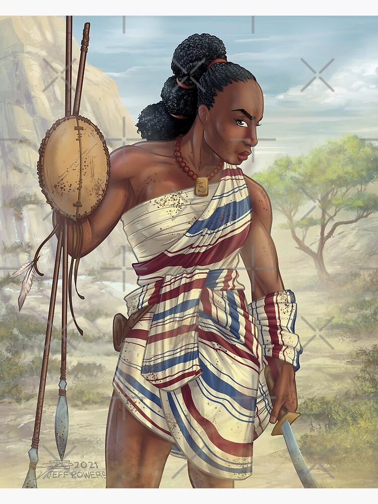 "Queen Arawelo - from the Women Warriors Series" Poster by powersdesign ...