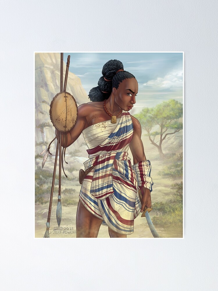 "Queen Arawelo - from the Women Warriors Series" Poster by powersdesign ...