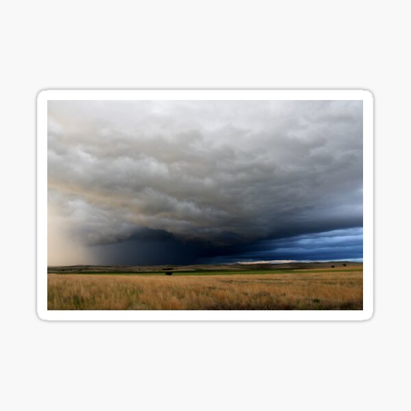 "Thunderclouds over Texas" Sticker for Sale by cuprum | Redbubble
