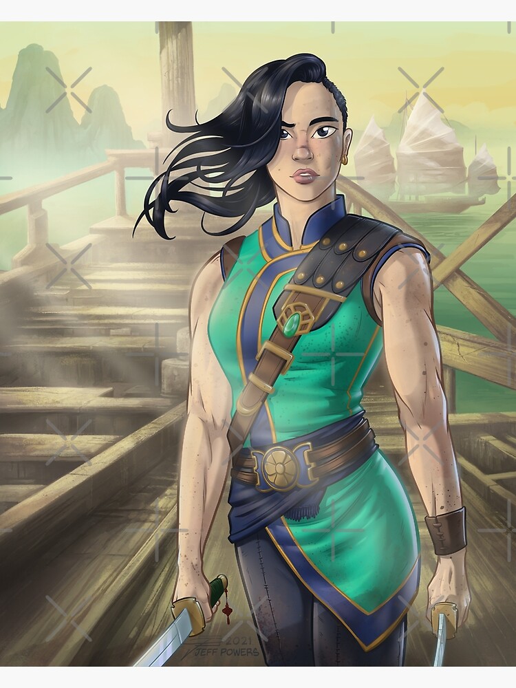 "Ching Shih - from the Warrior Women Series" Poster by powersdesign ...