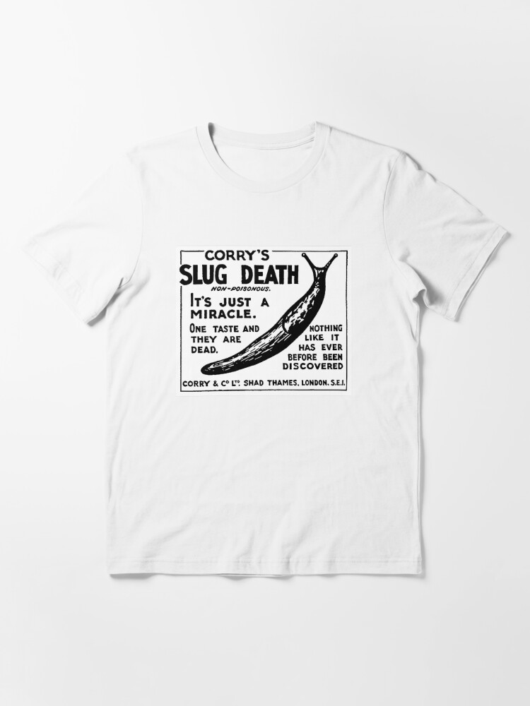 "SLUG DEATH" T-shirt for Sale by LozRich | Redbubble | insects t-shirts ...