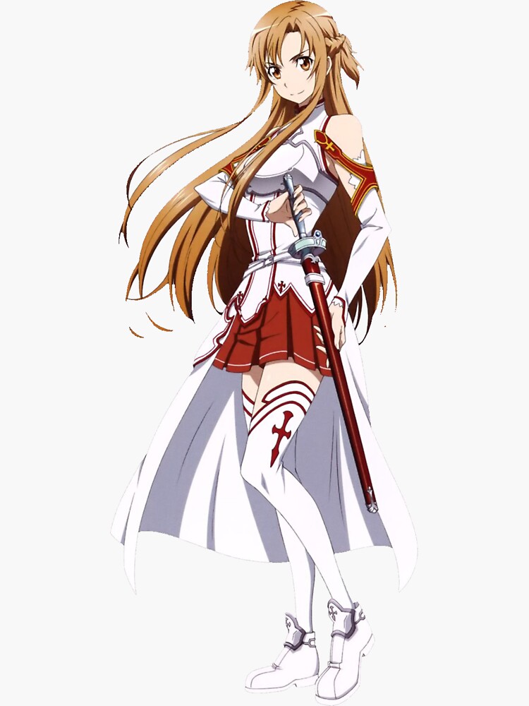 "Asuna" Sticker for Sale by haroldd | Redbubble