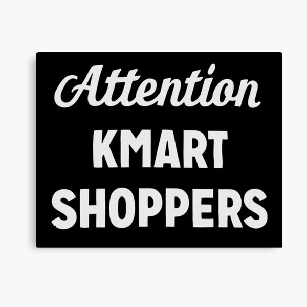 Kmart Canvas Prints Redbubble