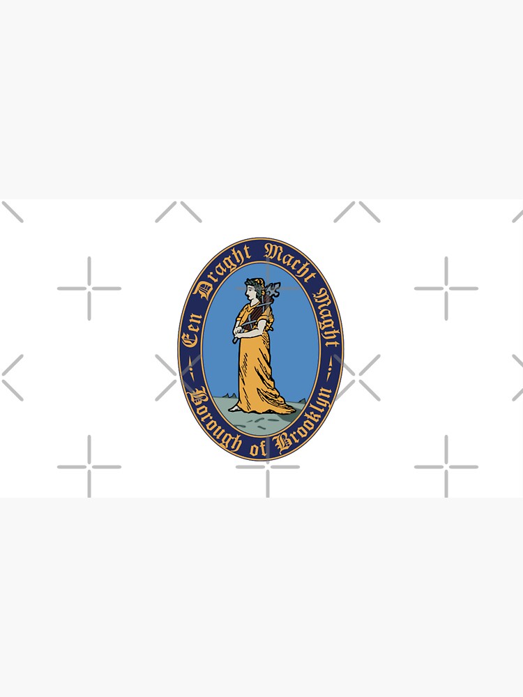 "Flag of Brooklyn, New York" Sticker for Sale by Shav | Redbubble