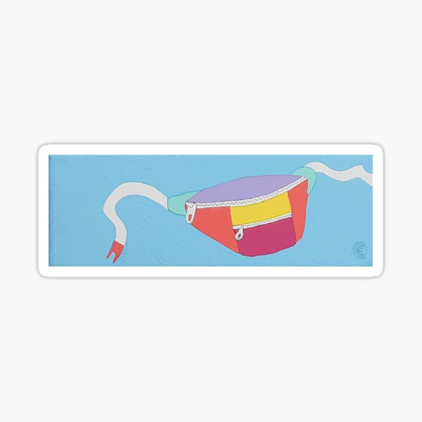 "Flying fanny" Sticker for Sale by cocobabyangel | Redbubble