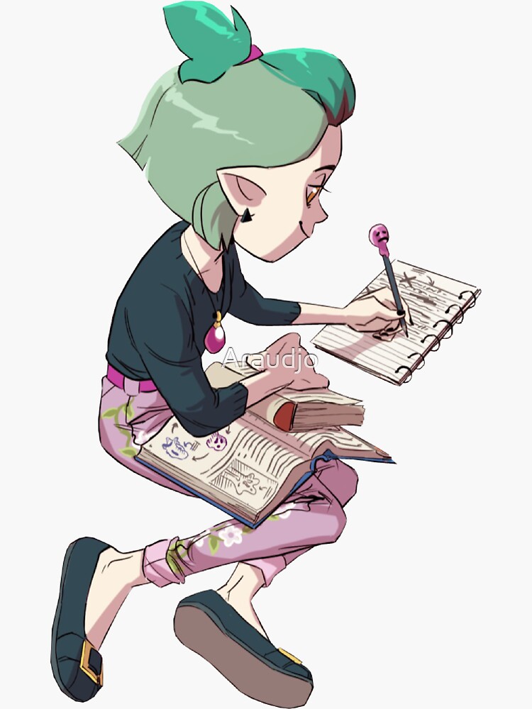 "The Owl House - Amity Blight" Sticker for Sale by Araudjo | Redbubble