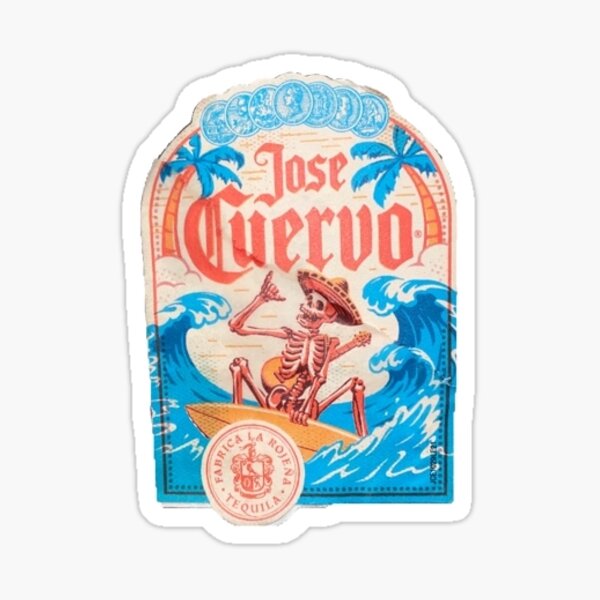 "Jose Quervo" Sticker for Sale by camrynkennemore | Redbubble