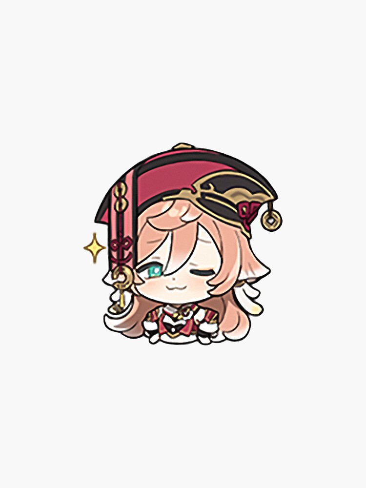 "Yanfei | Genshin Impact Sticker "Leave it to Me"" Sticker for Sale by ...