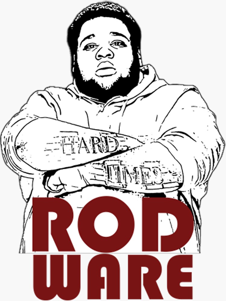 "Rod Wave Rod Wave" Sticker for Sale by StefanGao | Redbubble