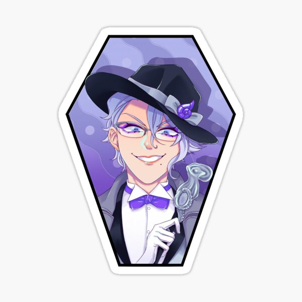 "TWST Dorm Uniforms: Azul" Sticker for Sale by pbnjfrost | Redbubble