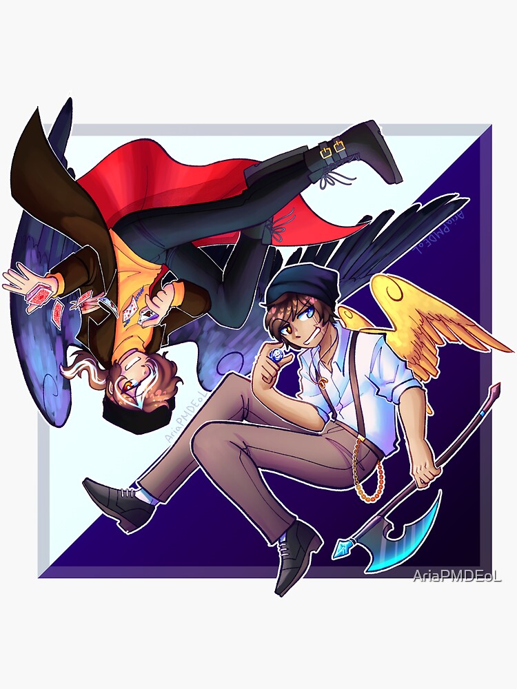 Pegatina «[DREAM SMP] TNTDUO Lado de Quackity» de AriaPMDEoL | Redbubble