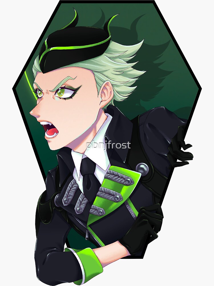 "TWST Dorm Uniform: Sebek" Sticker for Sale by pbnjfrost | Redbubble