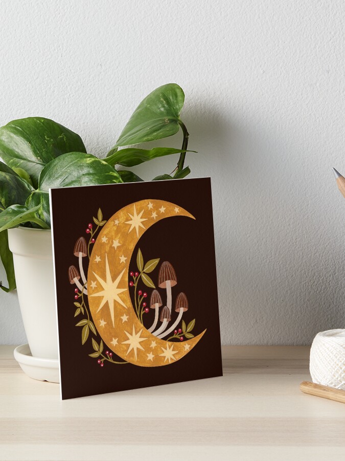 "Forest moon" Art Board Print for Sale by Laorel | Redbubble