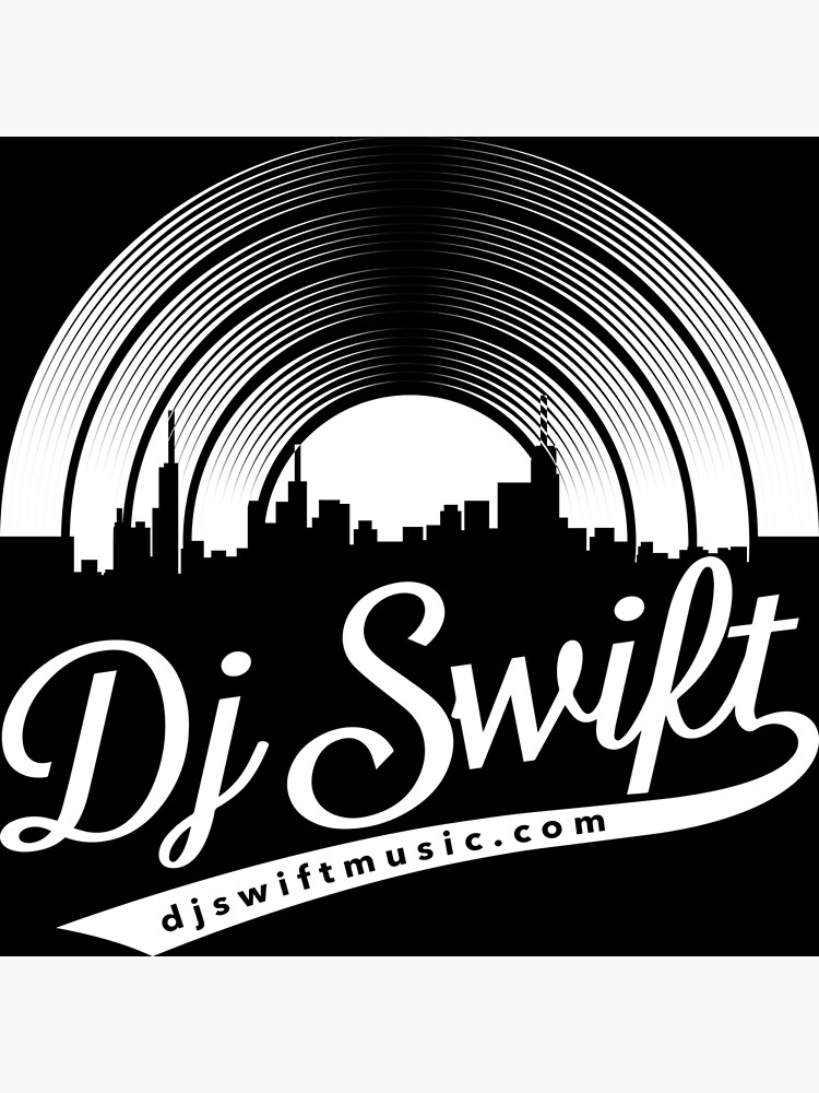 "DJ SWIFT DJ Logo" Poster by djswiftmusic | Redbubble