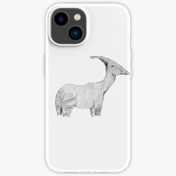 "An Okapi-Parasaurolophus " iPhone Case for Sale by charcat | Redbubble