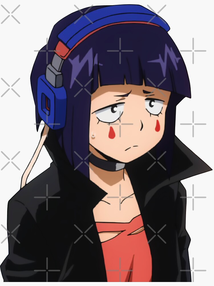 "Kyoka Jiro (Sad!)" Sticker for Sale by mangareality | Redbubble