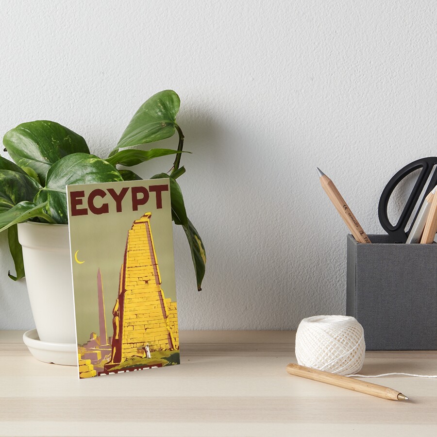 "Vintage Egypt" Art Board Print for Sale by CRWPROD | Redbubble