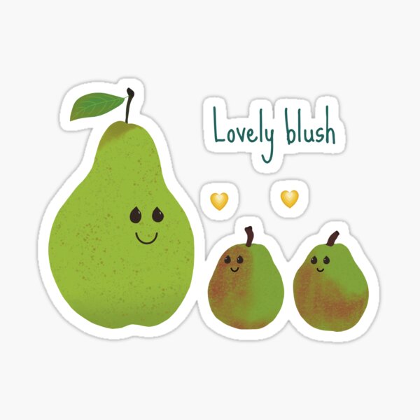 "Lovely Blush" Sticker for Sale by jvcoart | Redbubble