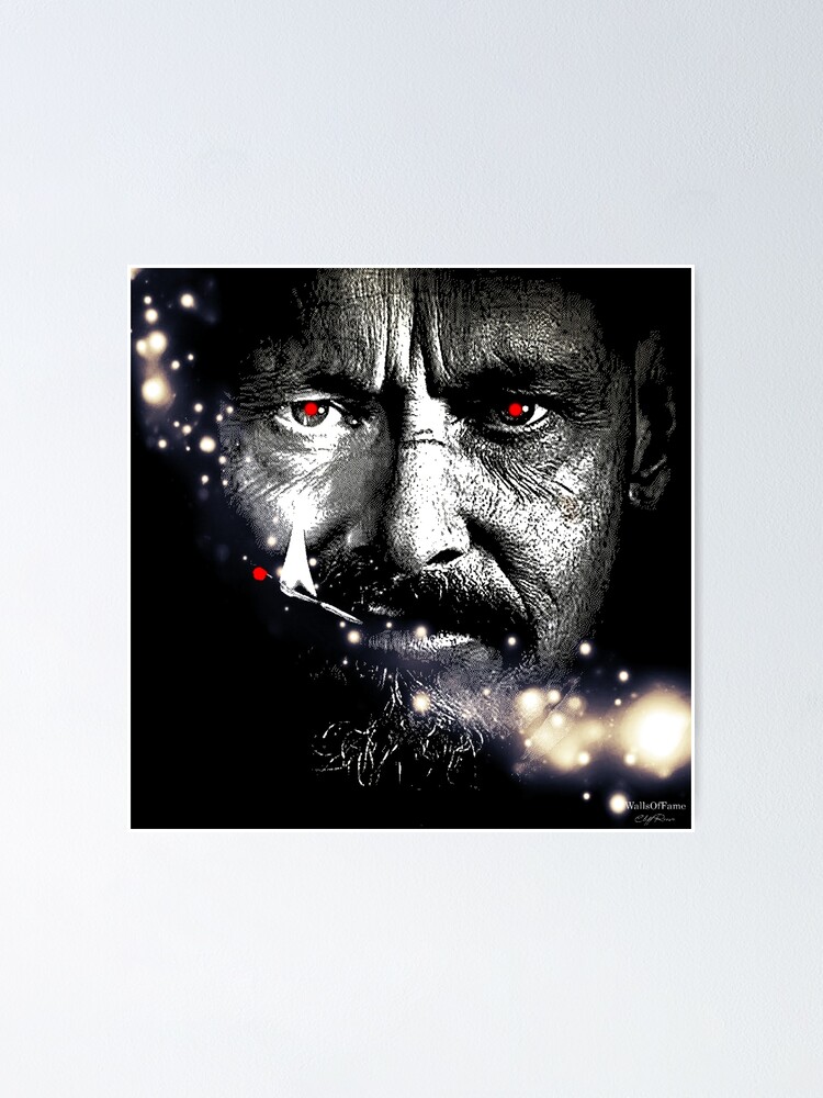 "Danger Man 1. Digital Painting From www.wallsoffame.com.au" Poster by ...