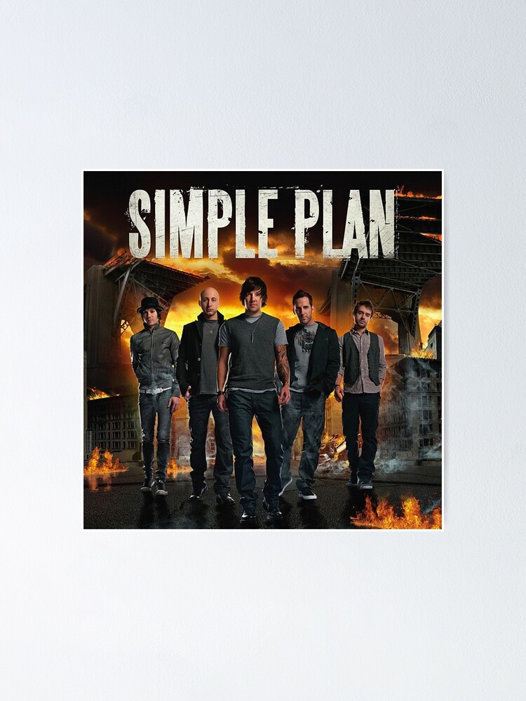"Simple plan" Poster by MarySasser | Redbubble