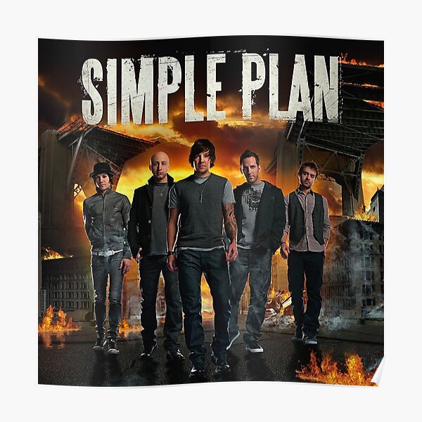 "Simple plan" Poster by MarySasser | Redbubble