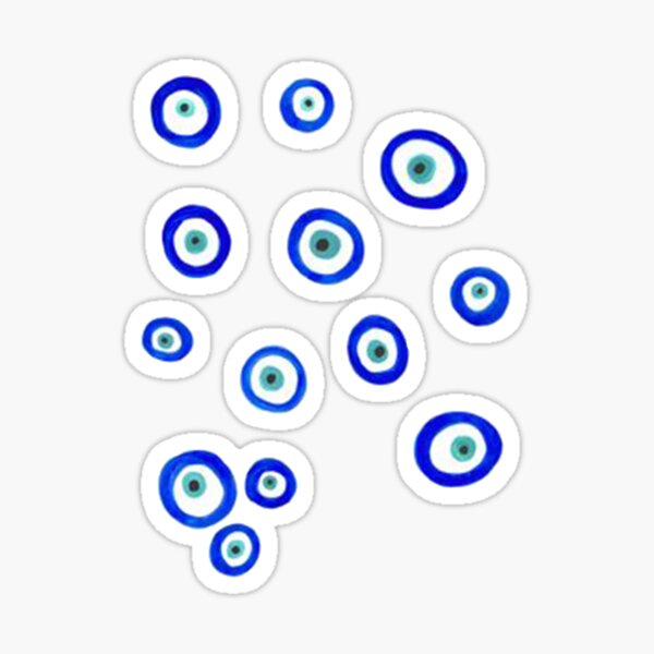 "Evil Eye Symbol " Sticker for Sale by BeautyExpress89 | Redbubble