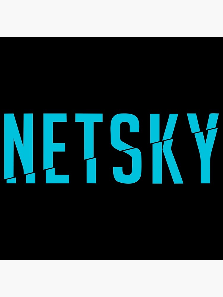 "Awesome Netsky Logo" Poster by uwidin | Redbubble