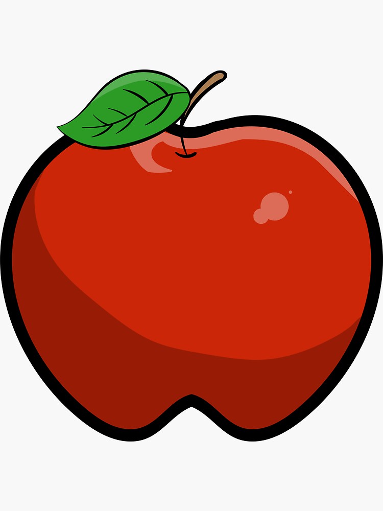 "Apple Fruit" Sticker by afathur | Redbubble