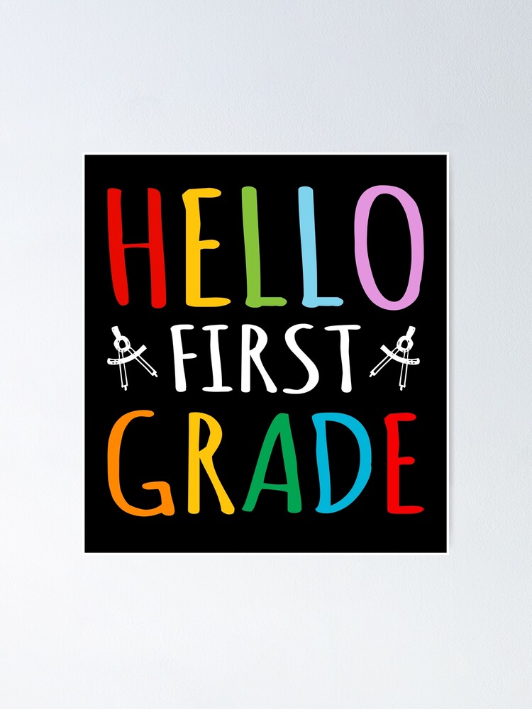 Póster «Hola, primer grado - Hola, primer grado, regreso a la escuela ... Póster «Hola, primer grado - Hola, primer grado, regreso a la escuela ...