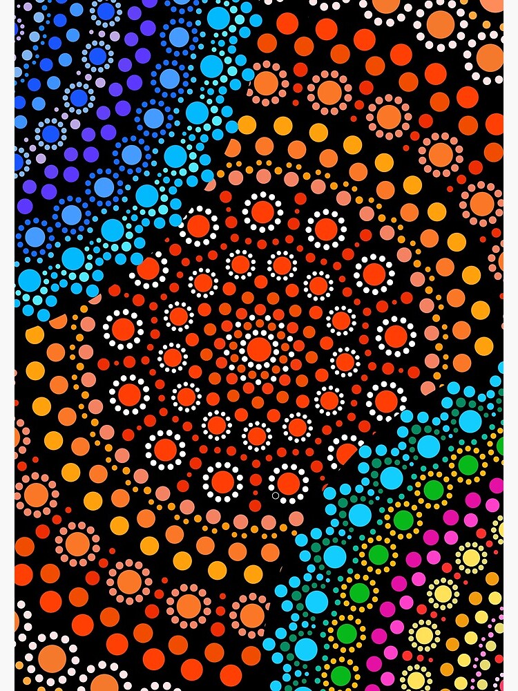 Cuaderno de espiral «Arte aborigen aborigen australiano aborigen ...