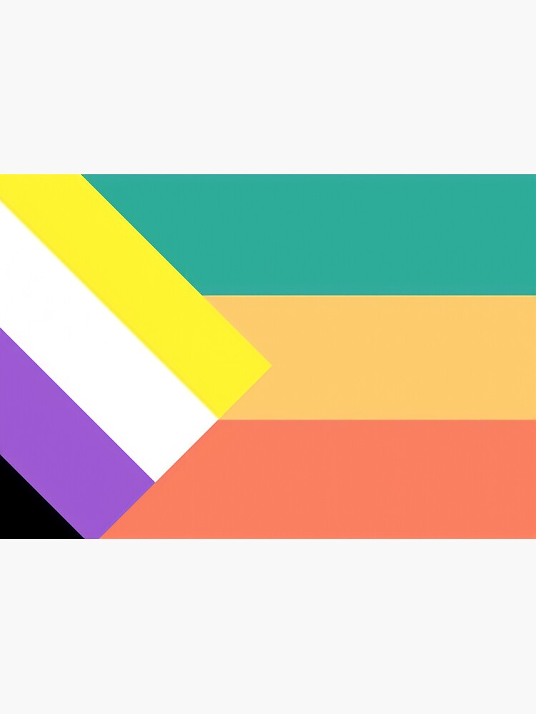 "pan-nonbinary" Sticker for Sale by olivia rae | Redbubble