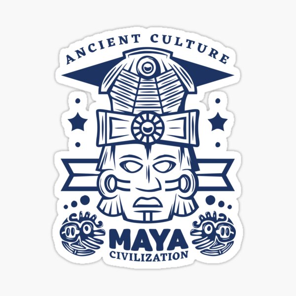 "Maya civilization culture" Sticker for Sale by SmileZone90 | Redbubble