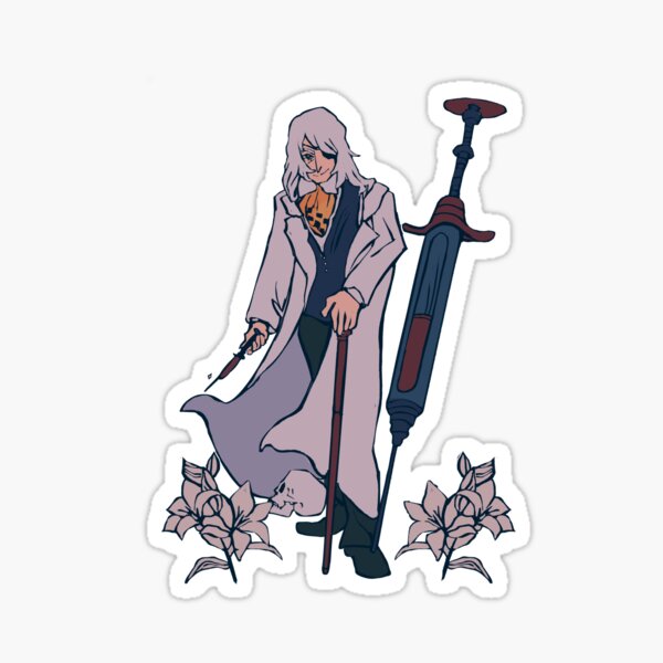"dr kiriko (transparent)" Sticker by moththerapist | Redbubble