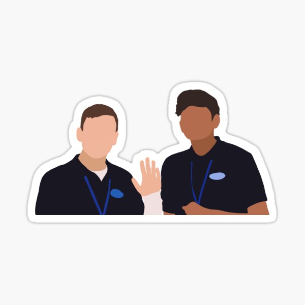 "Atypical Zahid and Sam" Sticker for Sale by AF-Crafts | Redbubble