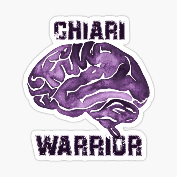 "Chiari Malformation Warrior " Sticker for Sale by Cocos-creations ...