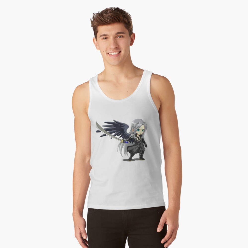 "Chibi Fallen Angel Sephiroth" Sticker for Sale by zippernece | Redbubble