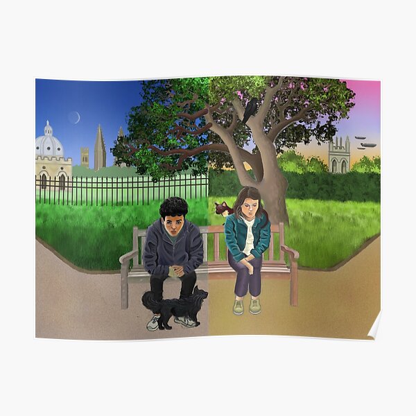 "Lyra and Will's bench" Poster by redpanda36 | Redbubble