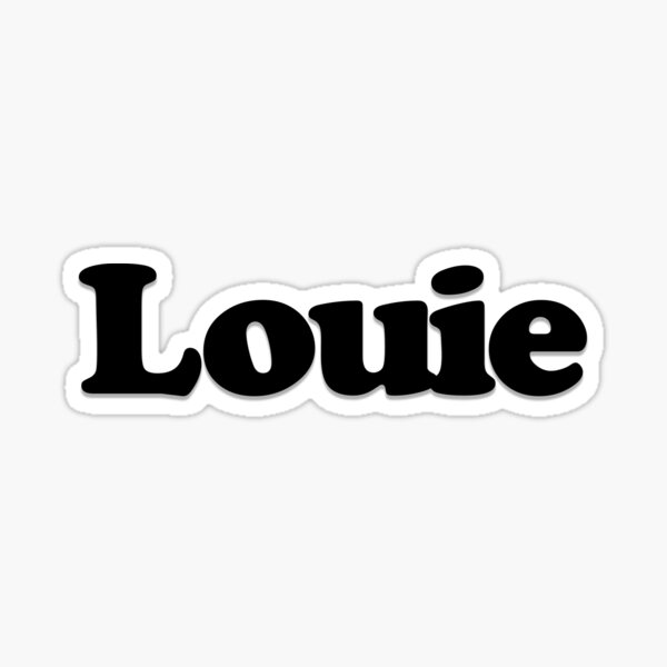 Louie Stickers | Redbubble