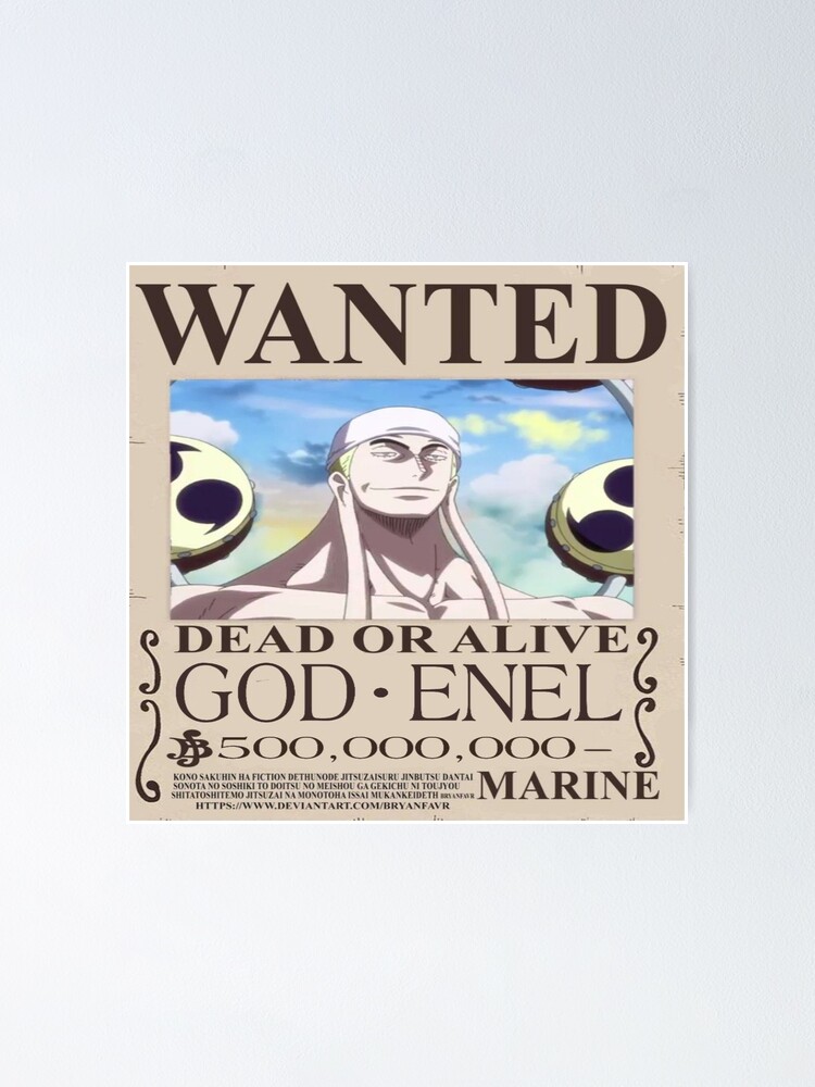 "GOD ENEL" Poster for Sale by K2ARIS | Redbubble