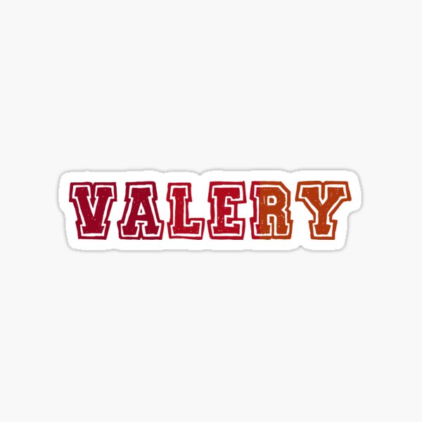 Regalos y productos: Valery | Redbubble
